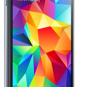 Samsung Galaxy S5 G900FD DUOS 4G LTE 16GB Unlocked GSM Dual-SIM Quad-Core Smartphone - Retail Packaging - Black