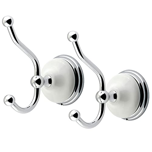 Kingston Brass BAK1117C Victorian Robe Hook, 4-5/8 inch Length, Polished Chrome