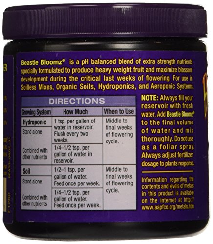 FoxFarm FX14103 752289501319 Beastie Bloomz, 6-Ounce, Original Version