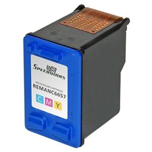 Speedy Inks Remanufactured Ink Cartridge Replacement for HP 56 HP 57 HP 58 (1 Black, 1 Color, 1 Photo Color, 3-Pack)