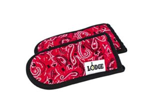 lodge hhban41 hot handle holders, bandana design, set of 2