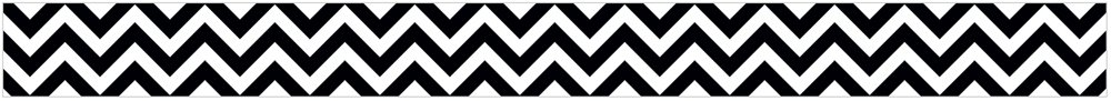 Creative Teaching Press Black Chevron Border (0176), Black/White, 3 Inches x 35 Feet