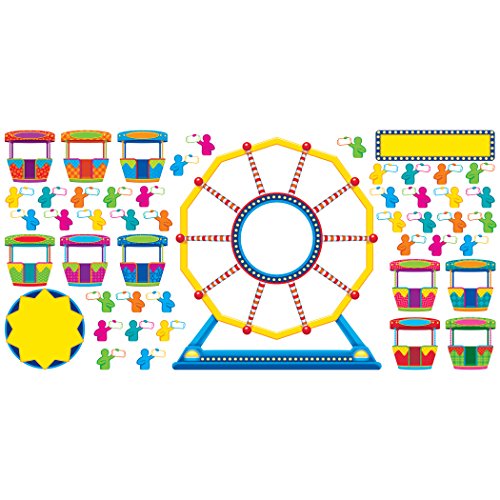 TREND enterprises, Inc. T-8417 Ferris Wheel Job Chart Plus Bulletin Board Set