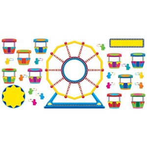 TREND enterprises, Inc. T-8417 Ferris Wheel Job Chart Plus Bulletin Board Set