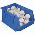 QUANTUM Ultra Poly Bins - 11x18x10 - Blue - Lot of 4