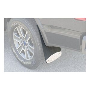 LUVERNE 250933 Rear 12-Inch x 23-Inch Textured Rubber Mud Guards, Select Dodge, Ram 1500, 2500, 3500