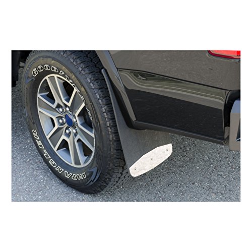 LUVERNE 251123 Front or Rear 12-Inch x 23-Inch Textured Rubber Mud Guards, Select Ford F-250, F-350, F-450, F-550 Super Duty