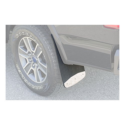 LUVERNE 251123 Front or Rear 12-Inch x 23-Inch Textured Rubber Mud Guards, Select Ford F-250, F-350, F-450, F-550 Super Duty