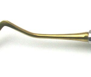 Dental Composite Filling Instrument # 4 Golden Plasma Coated Paddle Double Ended Handle 9