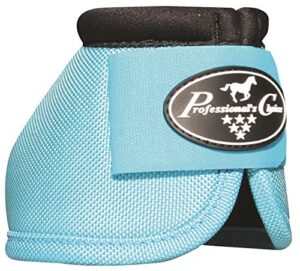 professional's choice ★ ballistic no turn overreach bell boots all colors & sizes (turquoise, medium)