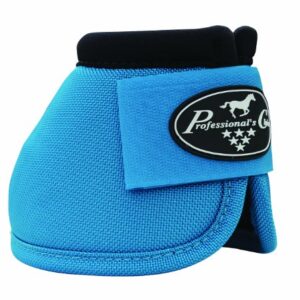 Professional's Choice ★ Ballistic NO Turn Overreach Bell Boots (Pacific Blue, Large)