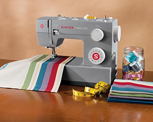 SINGER Heavy Duty Sewing Machine With Included Accessory Kit, 110 Stitch Applications 4432, Perfect For Beginners, Gray