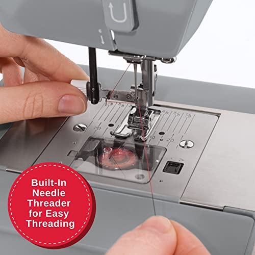 SINGER Heavy Duty Sewing Machine With Included Accessory Kit, 110 Stitch Applications 4432, Perfect For Beginners, Gray