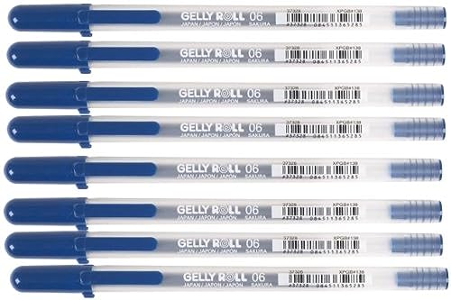 GELLY ROLL 8 Sakura Classic Fine Point Pens-Royal Blue INK