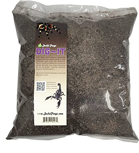 Josh's Frogs Dig-It (10 Quarts)- Substrate for Burrowing Lizards, Invertebrates, Lay Boxes and Humid Hides