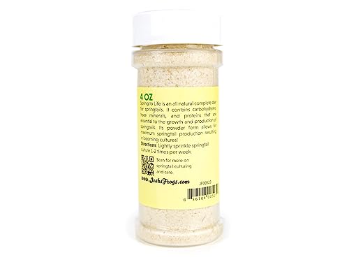 Josh's Frogs Spring to Life Powdered Springtail Food (4 oz)