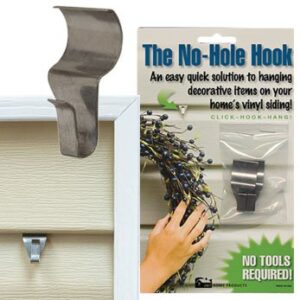 hook low profile no hole 2pk