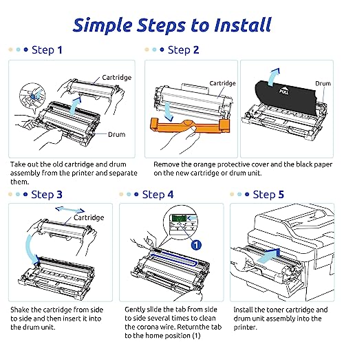 INK E-SALE Compatible Toner Cartridge Replacement For Brother TN420 TN450 1 Pack, Use For Brother Hl-2270DW Hl-2280DW HL-2230 Hl-2240D MFC-7240 MFC-7360N MFC-7460DN MFC-7860DW Intellifax 2840 2940