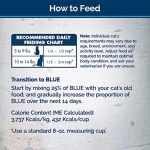 Blue Buffalo Wilderness Rocky Mountain Recipe High Protein, Natural Adult Dry Cat Food, Red Meat 10-lb