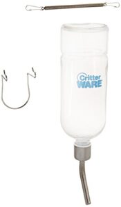 ware 14037 critter carafe premium glass water bottle