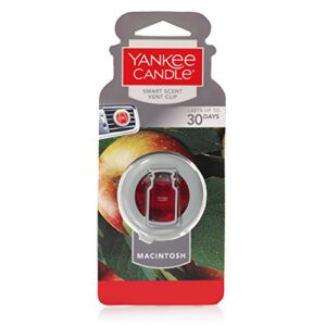 yankee candle car hw macintosh, smart scent vent clip