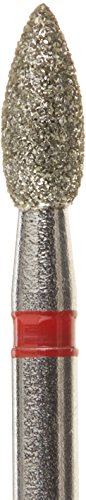 ValuDiamond V-368/020F Economic Line of Diamond Burs, Single Use/Multi-Use, Egg/Football (368/016, 368/020, 368/023, 379/018, 379/023), Fine (Pack of 10)