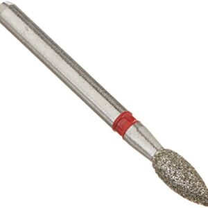 ValuDiamond V-368/020F Economic Line of Diamond Burs, Single Use/Multi-Use, Egg/Football (368/016, 368/020, 368/023, 379/018, 379/023), Fine (Pack of 10)