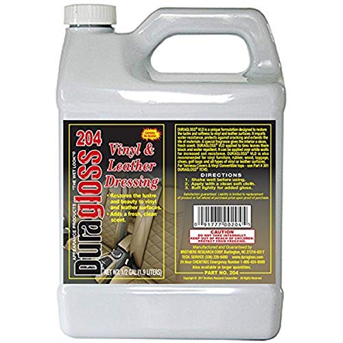 Duragloss 204 Vinyl and Leather Dressing - 64 fl. oz.