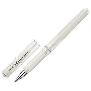 uni-ball gel impact um-153 white [pack of 3] broad 1.0mm rollerball