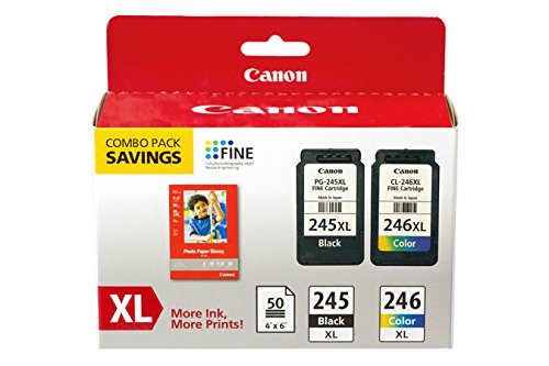 CNM8278B005 - Canon 8278B005 PG-245XL/CL-246XL Ink amp; Paper Combo Pack