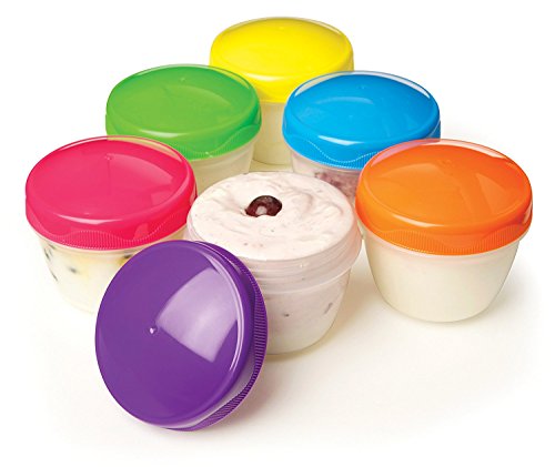 Sistema To Go Collection Yogurt Food Storage Containers, Pack of 2