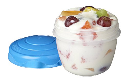 Sistema To Go Collection Yogurt Food Storage Containers, Pack of 2