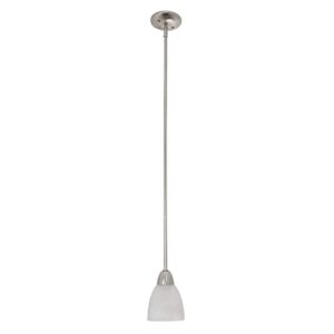 Designers Fountain 15005-MP-35 Torino Mini Pendant, Brushed Nickel