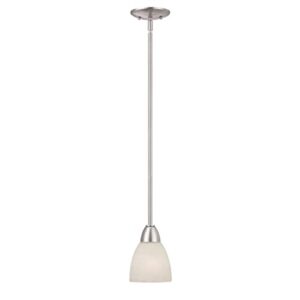 Designers Fountain 15005-MP-35 Torino Mini Pendant, Brushed Nickel