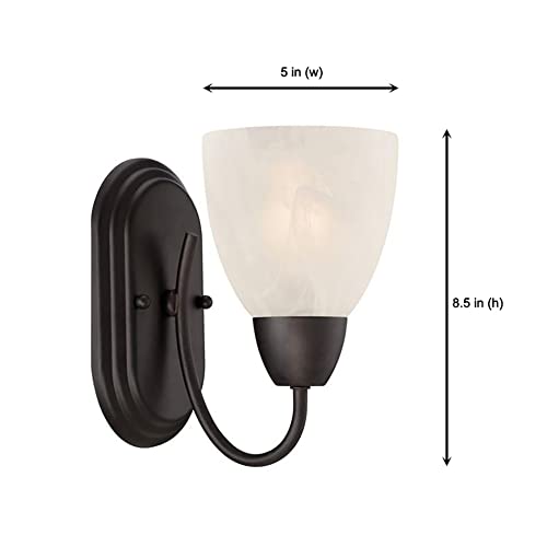 Designers Fountain 15005-1B-34 Torino Wall Sconce, Oil Rubbed Bronze