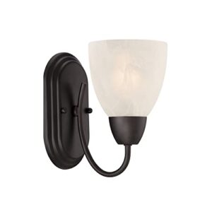 designers fountain 15005-1b-34 torino wall sconce, oil rubbed bronze