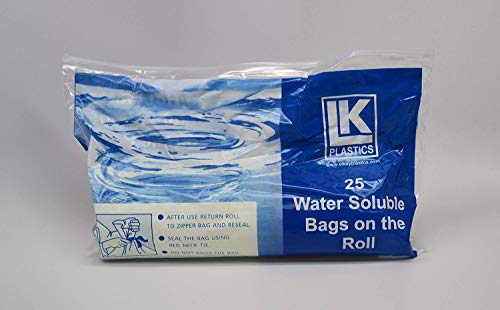 26 x 33" .8 Mil Dissolvable Water Soluble Laundry Bags (100 Bags) - Elkay Plastics WSB2633