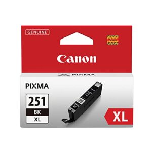 canon cli-251xl high-yield black ink tank (cli-251bk xl)