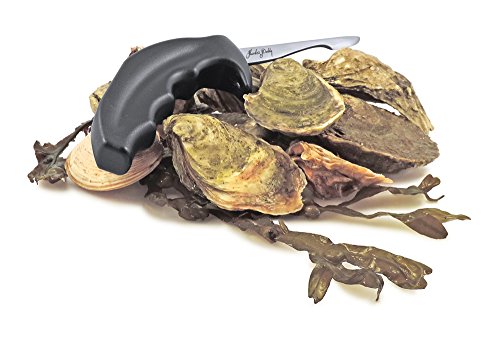 Swissmar Shucker Paddy Oyster Tools (Black Handle)