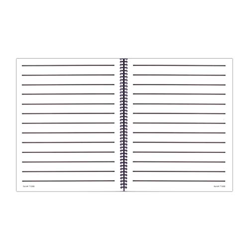 Low Vision Notebook - Bold Lines -White Paper