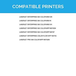 LD Products Remanufactured Replacement for HP 507X & 507A Toner Cartridge Set CE400A CE400X CE401A CE402A CE403A for HP Laserjet 500 Color M551 M575 Printer (Black, Cyan, Magenta, Yellow, 4-Pack)