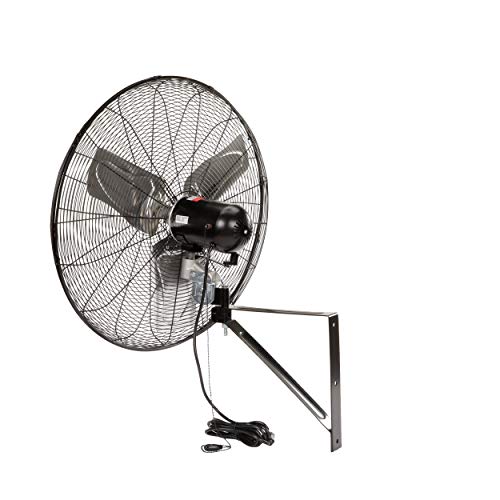 TPI 8749102 CACU24WO Oscillating Commercial Wall Fan, 24"