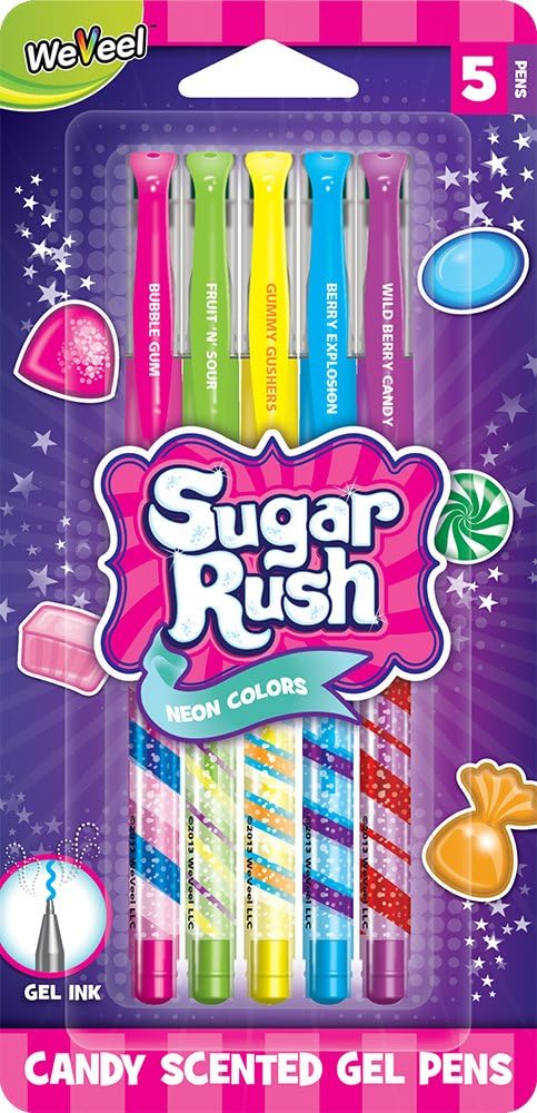 Sugar Rush Candy Scented Gel Pens (41205)