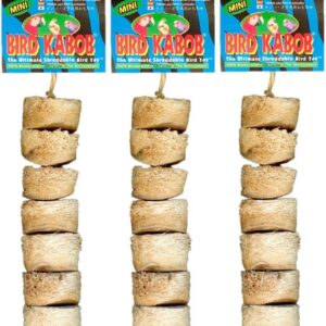 Bird Kabob Shreddable Parrot Toy Mini (3 Pack)