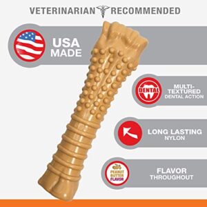 Nylabone Power Chew Dog Toy - Dog Toys for Aggressive Chewers - Indestructible Dog Toys for Aggressive Chewers Large Breed - For Extra Large Dogs - Peanut Butter X-Large/Souper (1 Count)