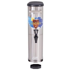 wilbur curtis iced tea dispenser 3.5 gallon narrow tea dispenser, 22”h - designed to preserve flavor - tcn (each)