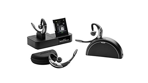 Jabra Motion Office Bluetooth Headset with Touch Screen Base for Desk Phone, VoIP Softphone, Mobile Phones and Tablets