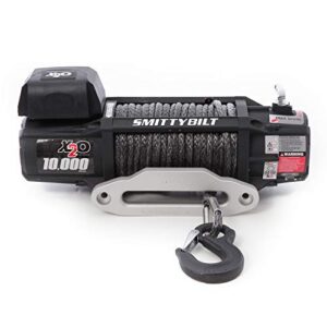 smittybilt x2o gen2 10k waterproof wireless winch with synthetic rope - 98510