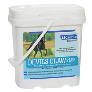 Uckele Devils Claw Plus Horse Supplement - Equine Vitamin & Mineral Supplement - 5lbs Pellets