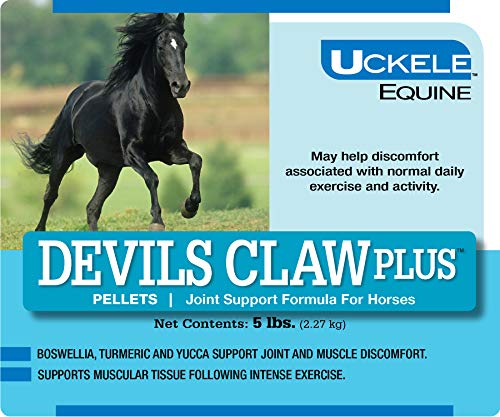 Uckele Devils Claw Plus Horse Supplement - Equine Vitamin & Mineral Supplement - 5lbs Pellets